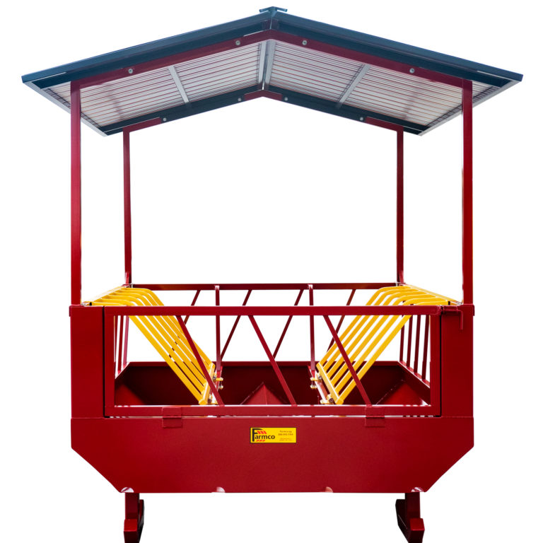 Hay Hut Round Bale Feeder Miloshared